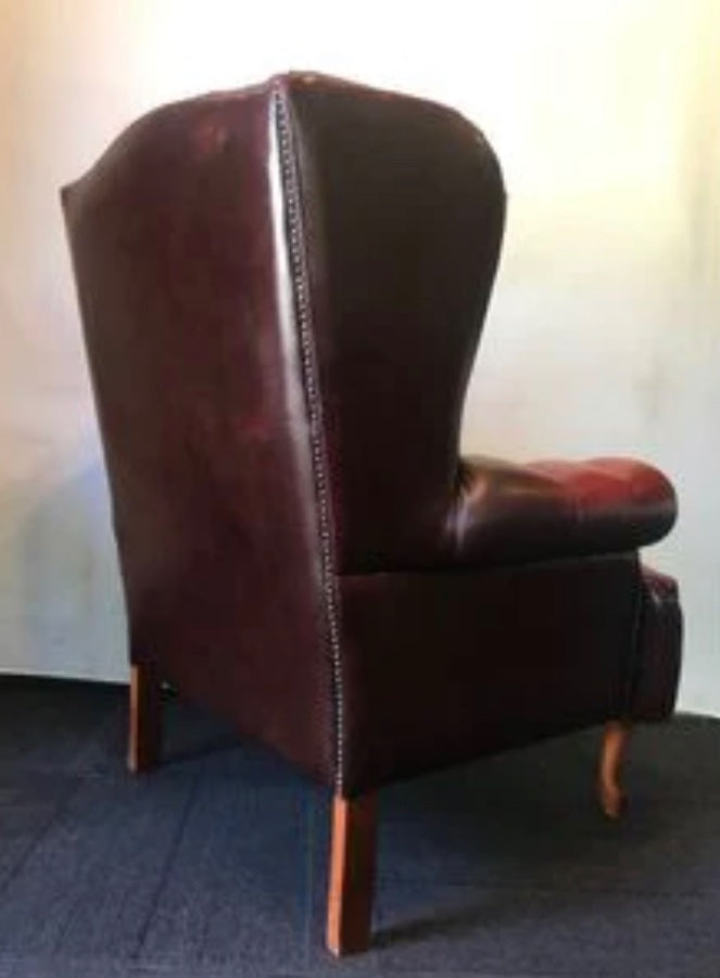 Chesterfield Style Arm Chair – Coburg Hill Antiques