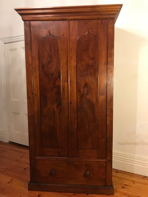 Australian Colonial Cedar Wardrobe – Coburg Hill Antiques